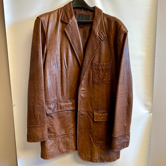 Murano | Jackets & Coats | Murano Sport Brown Leather Jacket | Poshmark